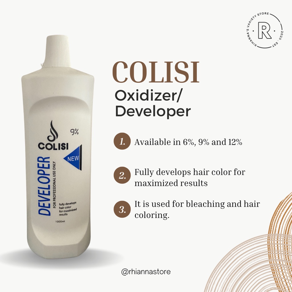 Colisi/OMG Hair Oxidizing Cream/Developer (6% 9% 12%) | Shopee Philippines