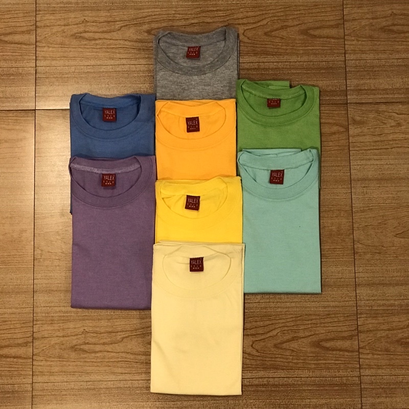 Yalex Red Label Round Neck Tshirt shirt (Kids Size)- Light Colors ...