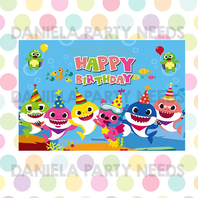 NEW!!! Baby shark theme Poster/Banner Tarpaulin only | Shopee Philippines