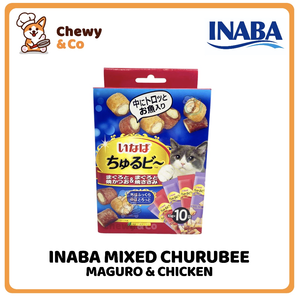 Ciao Inaba Mixed Churu Bee 10g (10 pcs per box) QSC275 | Shopee Philippines