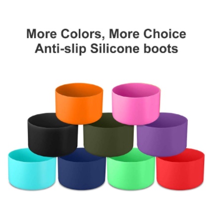Hydro Flask Boot Silicone Protective Sleeve 7.5cm 9cm BPA-free non-slip ...