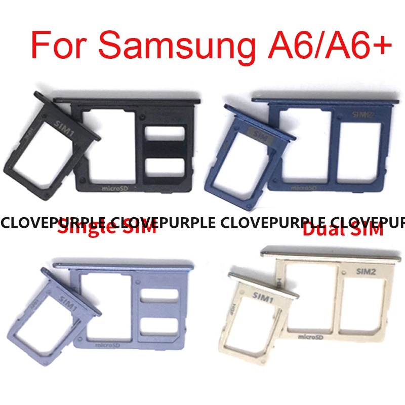 SIM Card Holder Tray Slot For Samsung A6 / A6 Plus | Shopee Philippines