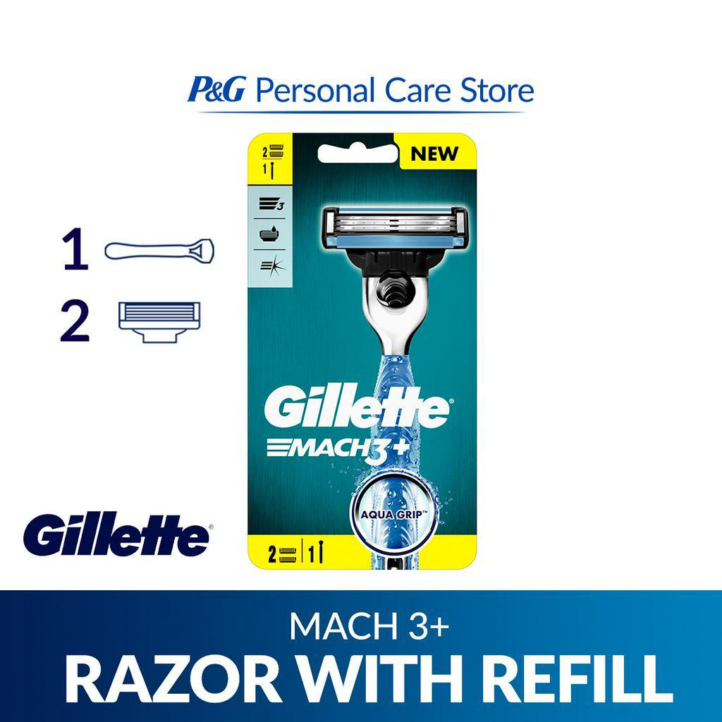 Gillette Mach3+ Start Razor 2up | Shopee Philippines