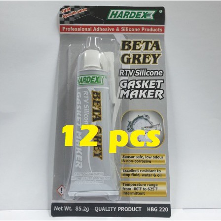 Original Hardex beta grey rtv silicone gasket maker wholesale 12pcs/box ...