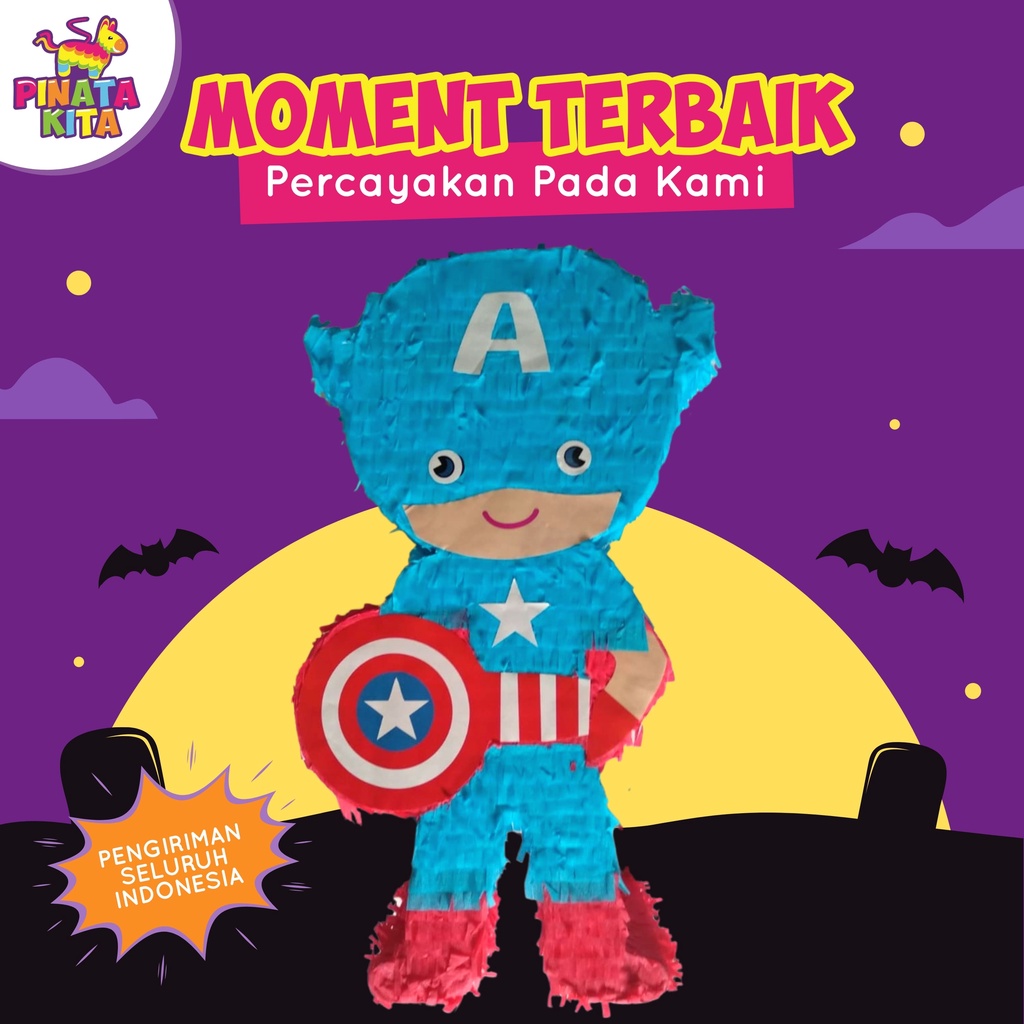 Pinata america captain america / pinata American captain america ...
