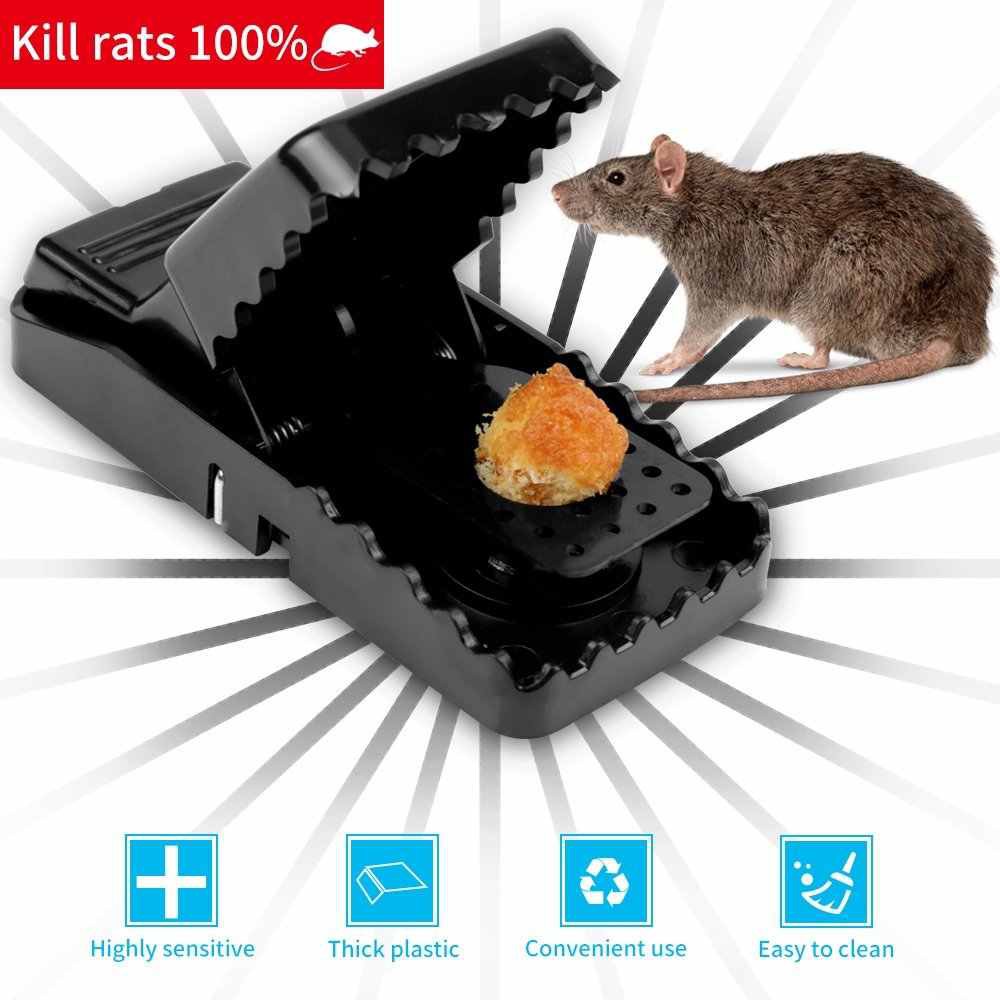TONG'S ABS Plastic Rats Reusable Mouse Trap (Black) | Shopee Philippines