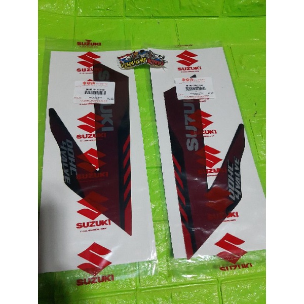 Decal,under cowling upper Left and Right (Raider fi 150) | Shopee ...