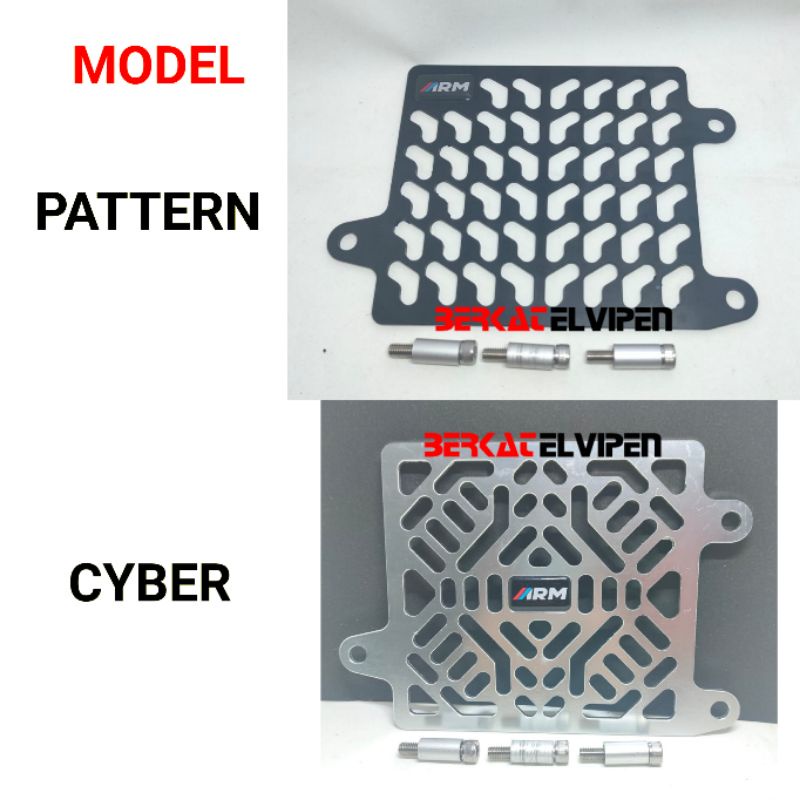 Arm Aluminum Radiator Cover Yamaha Nmax Aerox Lexi Old New Connected ...