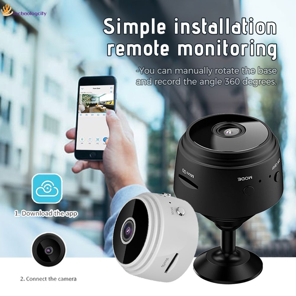 Mini camera 1080p HD A9 WiFi Camera 1080HP Micro Voice Recorder ...