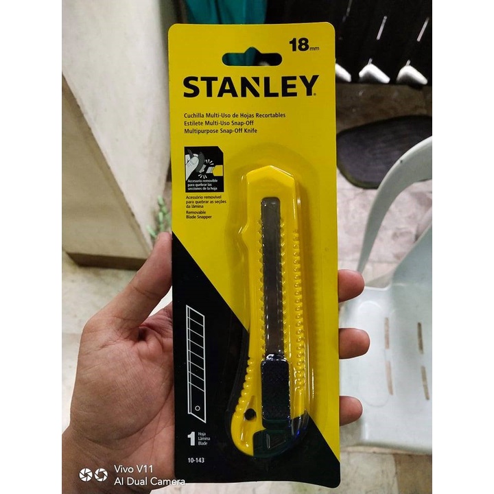 Stanley Retractable Pocket Cutter 18mm | Shopee Philippines