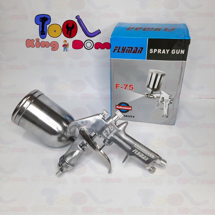 FLYMAN ORIGINAL Pnuematic Spray gun F75 | Shopee Philippines
