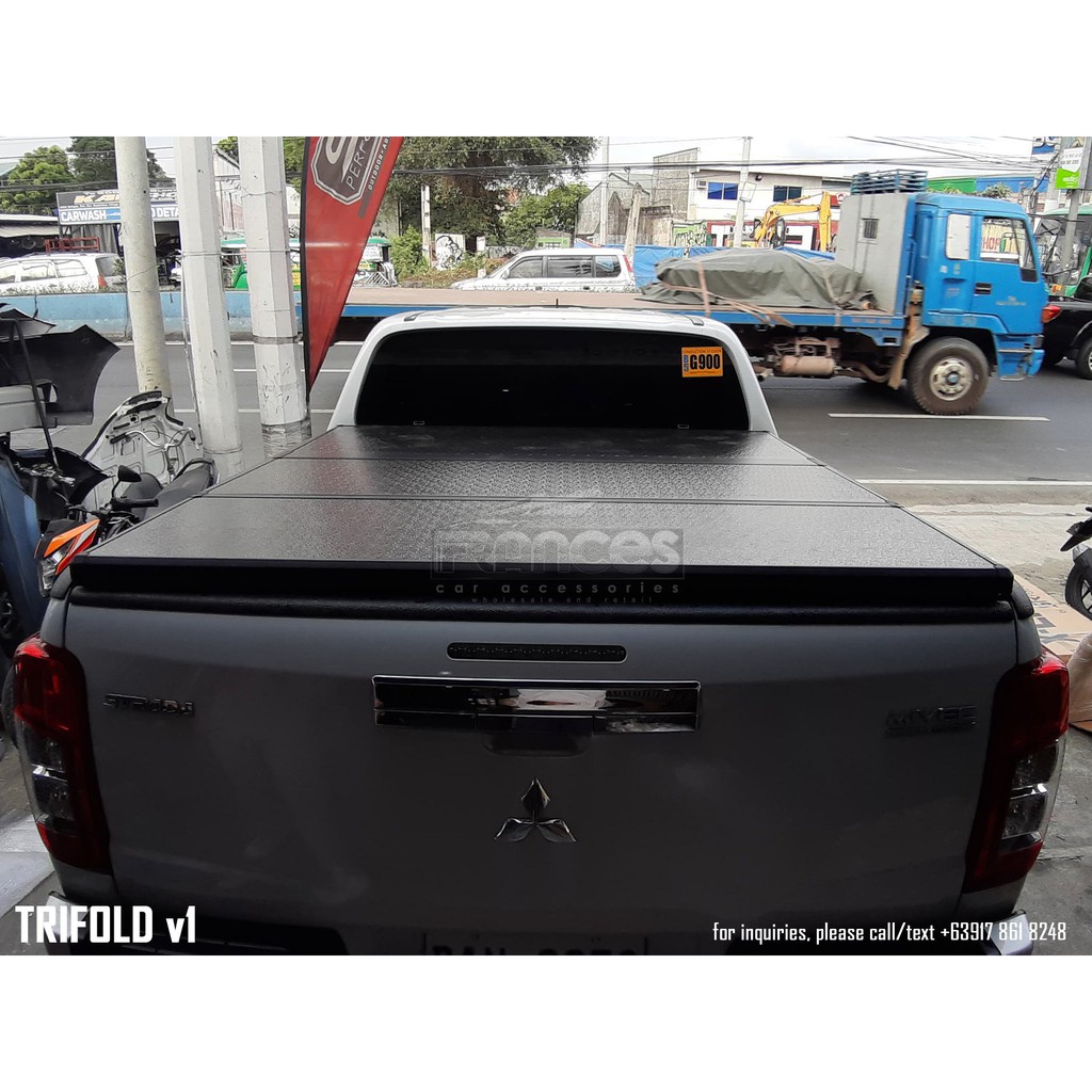 STRADA 2019-2023 TRI FOLD CARGO BED COVER | Shopee Philippines