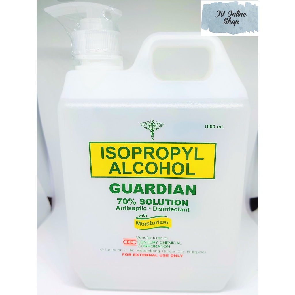 Guardian Alcohol 1000ml (Pump) | Shopee Philippines