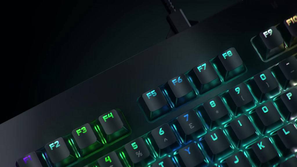 Logitech Gaming Keyboard Pro X GX Blue Clicky Mechanical Backlit Keys ...