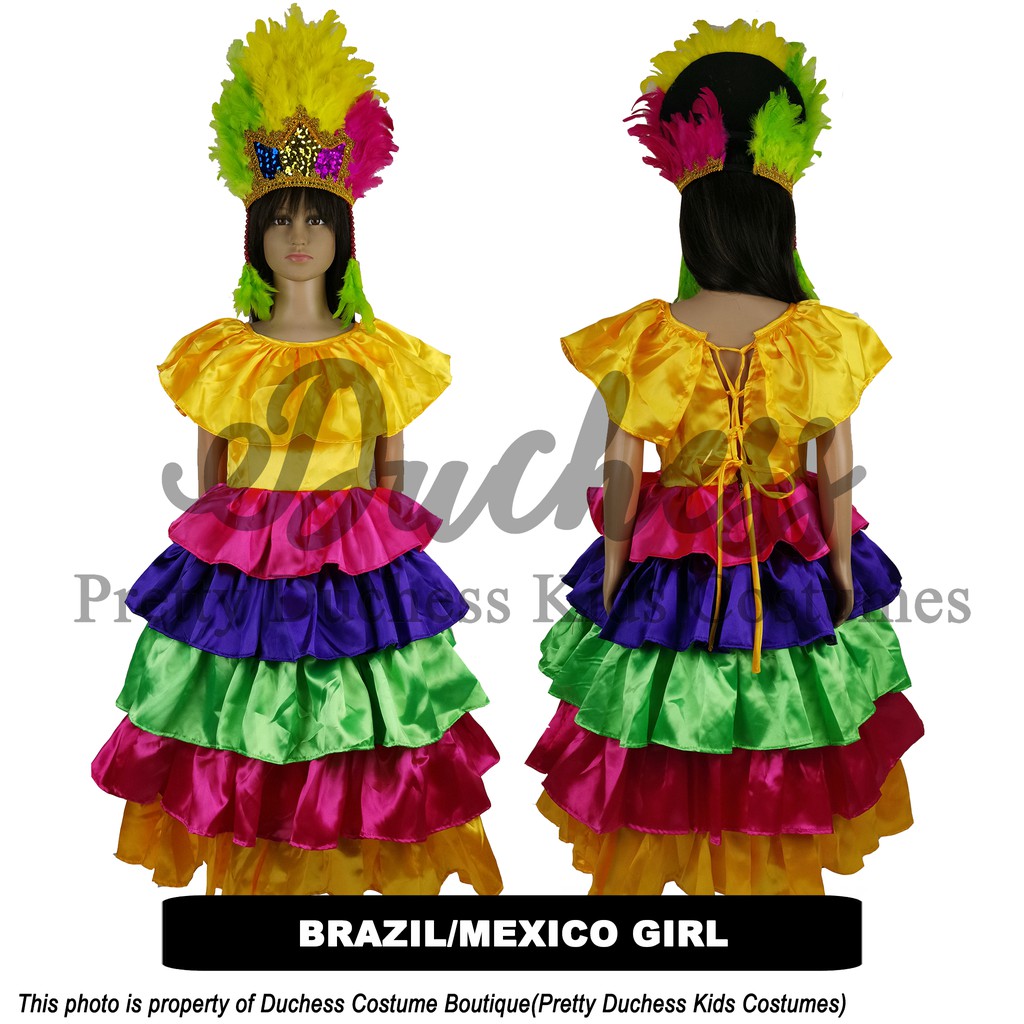 MEXICO BRAZIL United Nations Costume UN Costume | Shopee Philippines