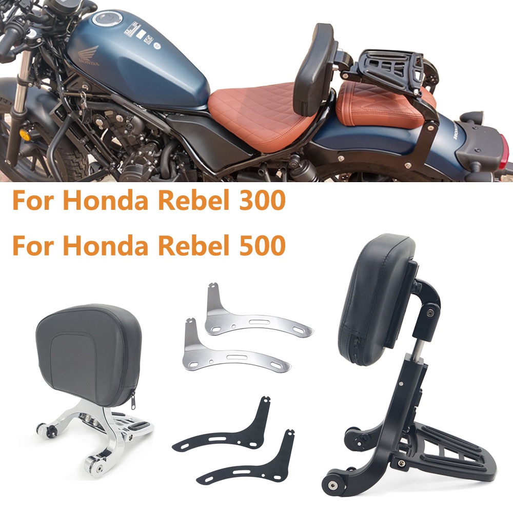 Motorcycle Backrest Multi-Purpose Driver Passenger Backrest with ...