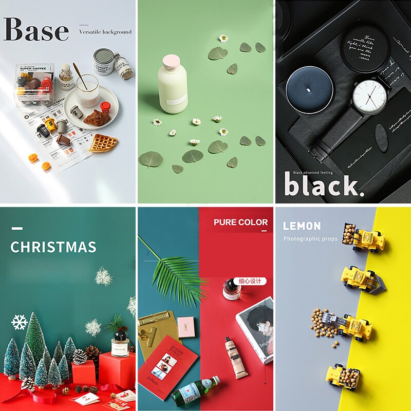 Frosted PVC Morandi Color Shooting Background Paper Pure Color Ins ...