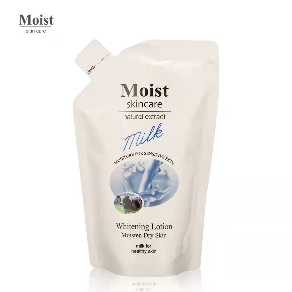 Moist Skincare Body Lotion Milk Papaya Moist Dry Skin Brightening ...