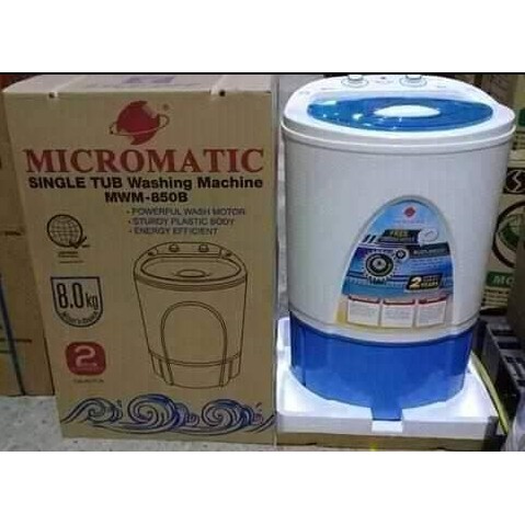 MICROMATIC - WASHING MACHINE 8KGS ( FREE DELIVERY WITHIN METRO MANILA ...