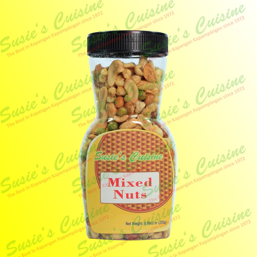 Susie's Cuisine - Mixed Nuts Sexy Bottle 255g | Shopee Philippines