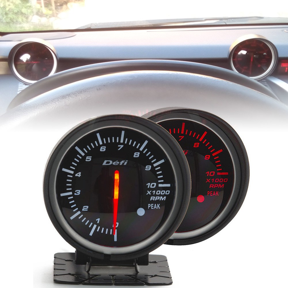Universal 2.5inch Defi BF Racing Gauge Car RPM Meter Water Temp Turbo ...