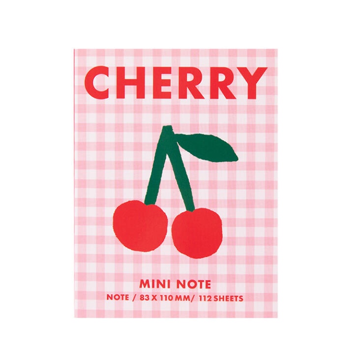 Artbox From Korea Cherry Memo Grid Notebook Mini | Shopee Philippines