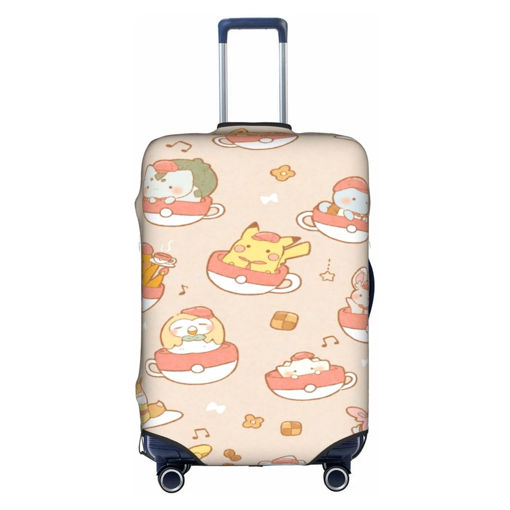 Pokémon Travel Suitcase Protector Elastic Protective Washable Luggage ...