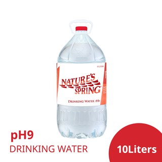 Nature's Spring pH9 Water 10 Liters | Shopee Philippines