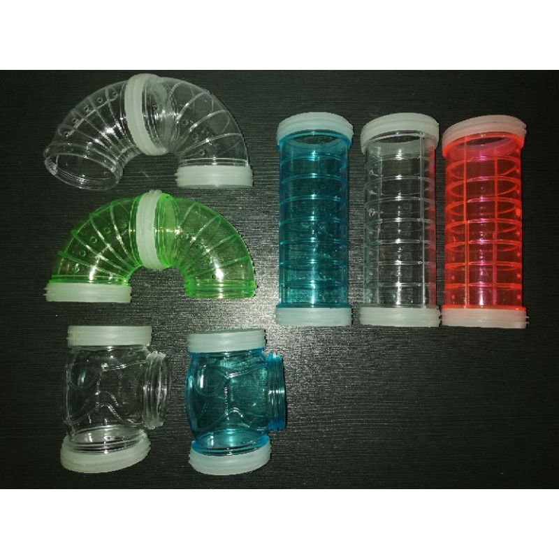 Hamster pet tube tunnel (different designs) / hamster toy / Hamster ...