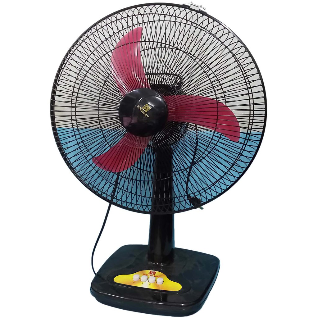 ORIGINAL STANDARD BRAND DESK FAN 16" ELECTRIC FAN ( RANDOM COLOR