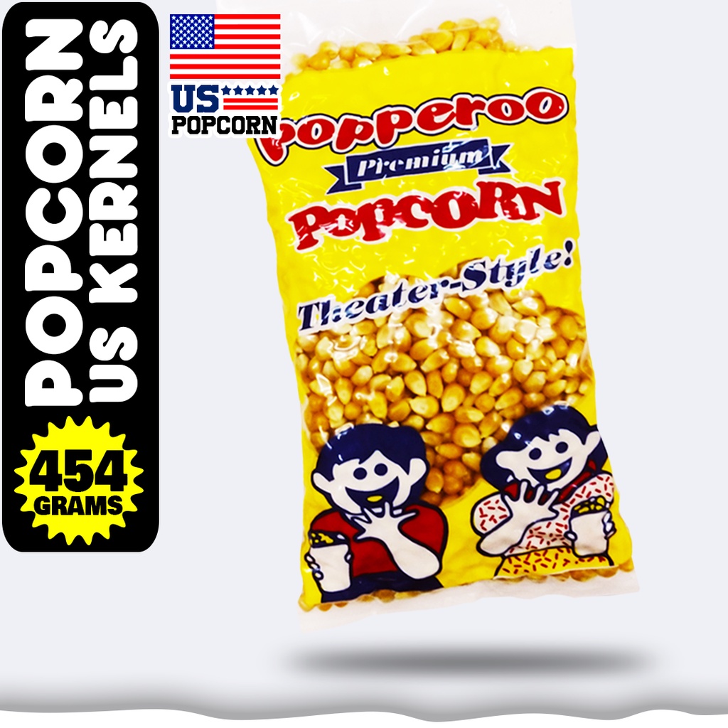 POPPEROO US Popcorn Kernels 454g 🇺🇸 | Shopee Philippines