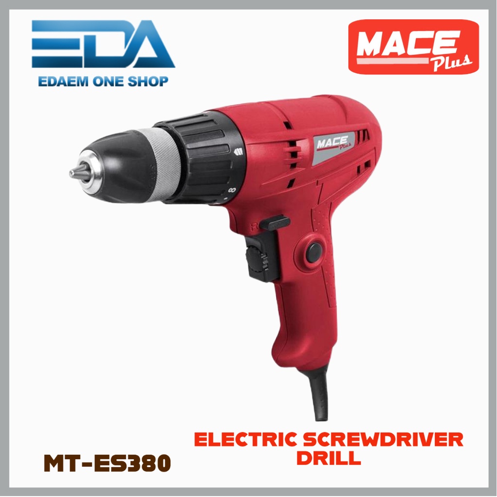 Mace Plus Electric Screwdriver Drill Keyless Type with LED light MT ...