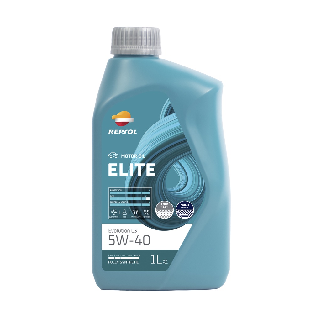 Repsol ELITE EVOLUTION C3 5W40 4L | Shopee Philippines