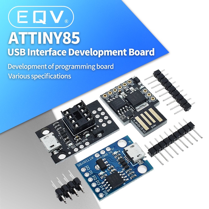 Official Blue Black Tiny85 Digispark Kickstarter Micro Development Board Attiny85 Module For 