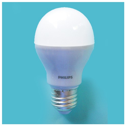 PHILIPS ESS LED Bulb 7W E27 3000K 230V A60 Warm White with FREE Philips ...