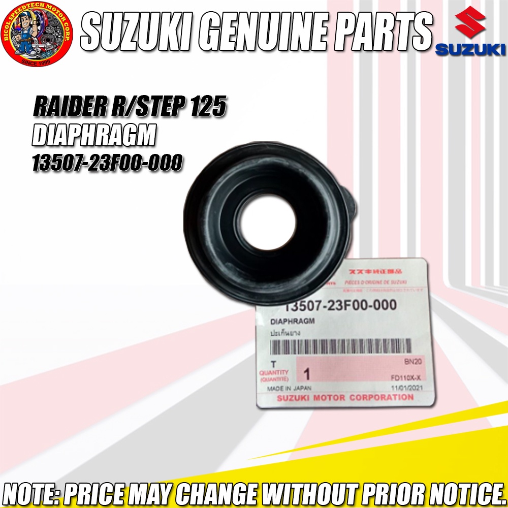 RAIDER R/STEP125 DIAPHRAGM (SGP) (Genuine: 13507-23F00-000) | Shopee ...