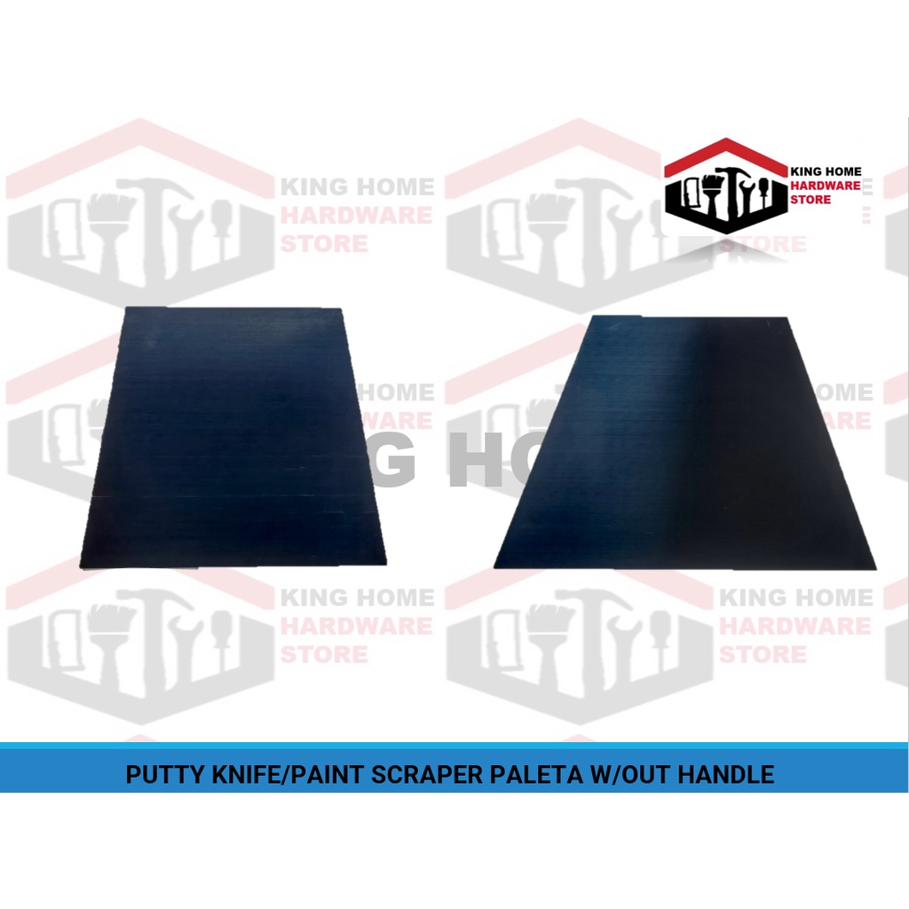 PuttyKnife/Paint Scraper Paleta without handle-4"/6" (PER PCS) | Shopee ...