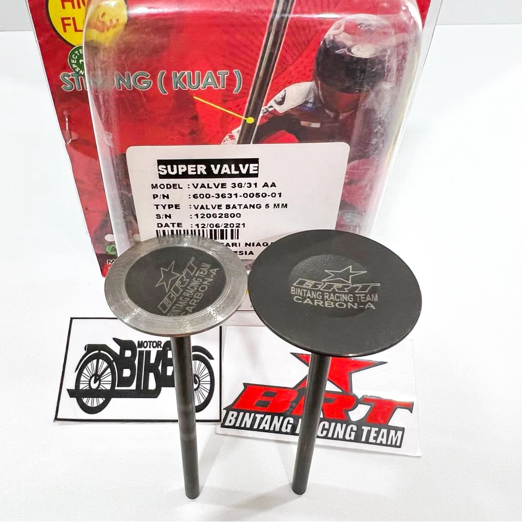 Valve VALVE VALVE BRT CARBON AA ROD 4.5 MM 34 33 32 31 30 29 28 27 26 ...