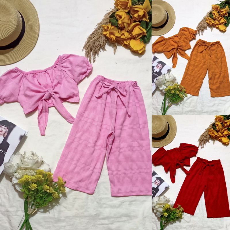 Kids Ribbon Terno SquarePants 3-5 y/o | Shopee Philippines