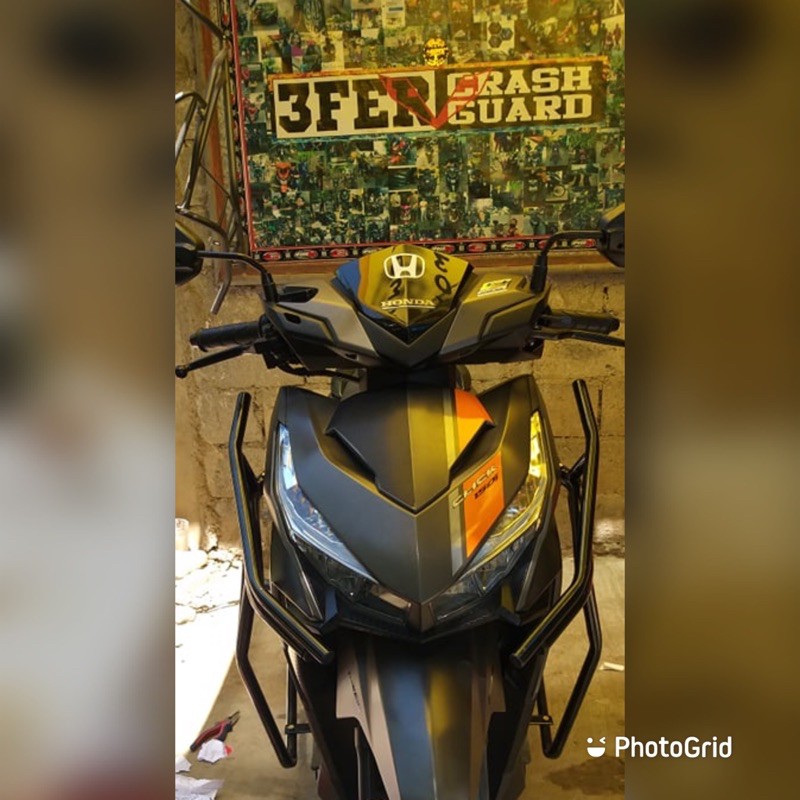 honda click crash guard for version 1 (old model) | Shopee Philippines