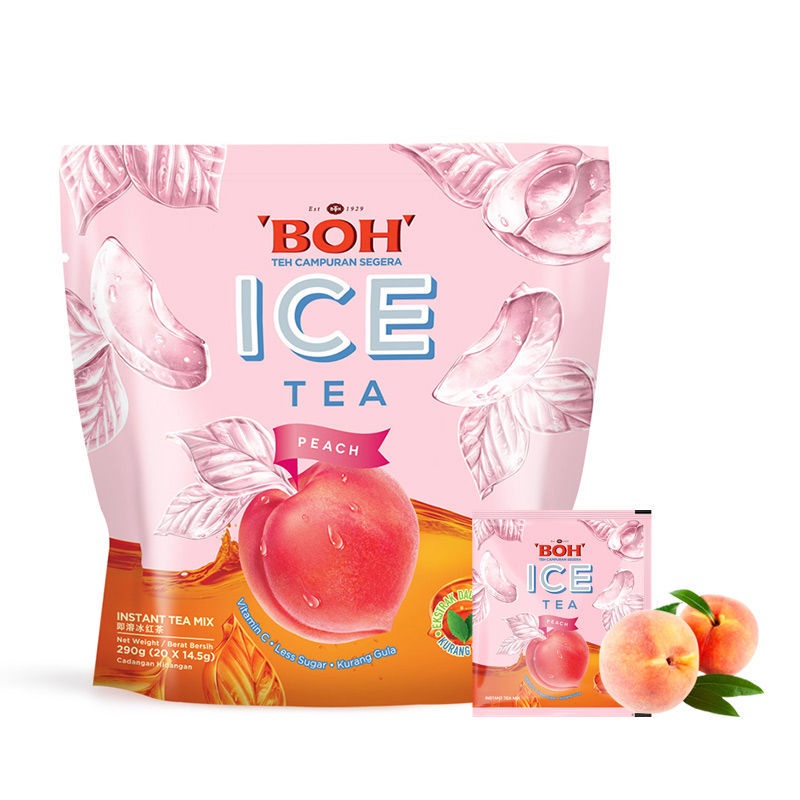 Boh Ice Tea Peach (1 sachet) | Shopee Philippines