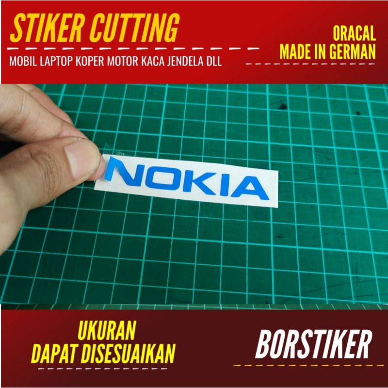 Nokia STICKER LOGO STICKER CUTTING CUSTOM ANIME ETC | Shopee Philippines