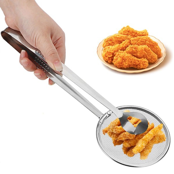Kitchen tool stainless steel leaking spoon | Shopee Philippines