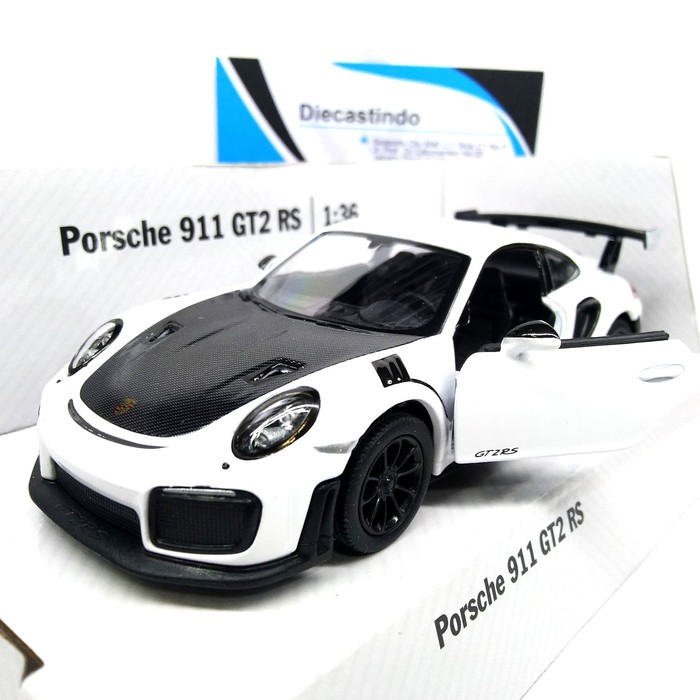 Kinsmart - Porsche 911 GT2 RS, White | Shopee Philippines