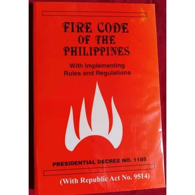 FIRE CODE OF THE PHILIPPINES | Shopee Philippines