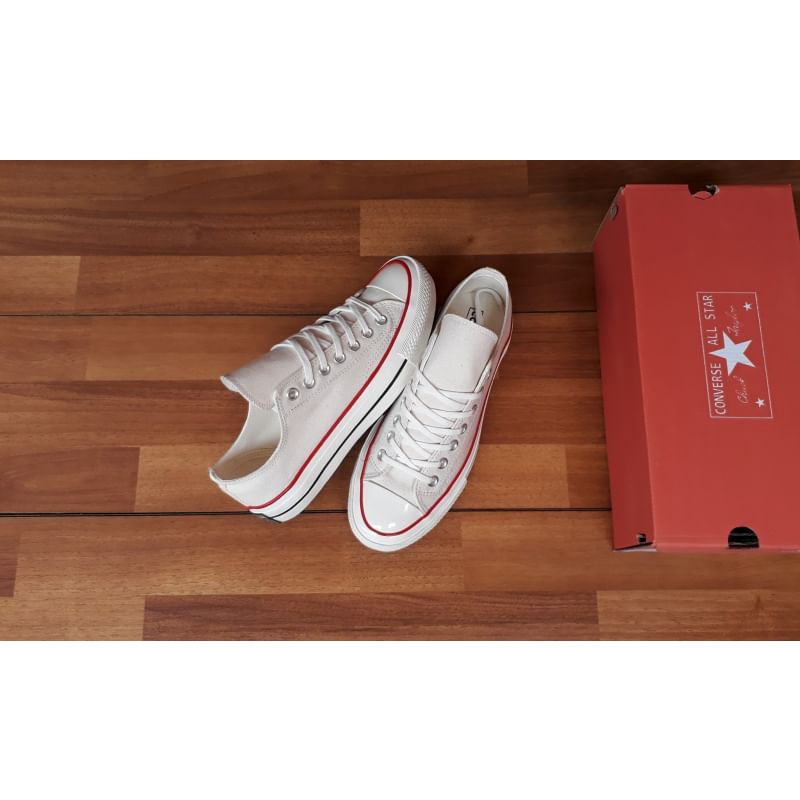 Sneakers CONVERSE 70S LOW PARCHMENT GARNET PREMIUM MADE IN VIETNAM ...