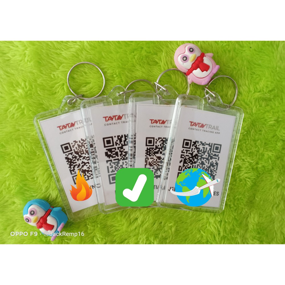 QR Code Keychain - Staysafe PH Taytay QR Pasig QR | Shopee Philippines