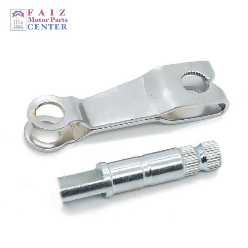 FRONT BRAKE CAM SHAFT BRAKE ARM LEVER SET FOR TMX and CT100/Bajaj ...