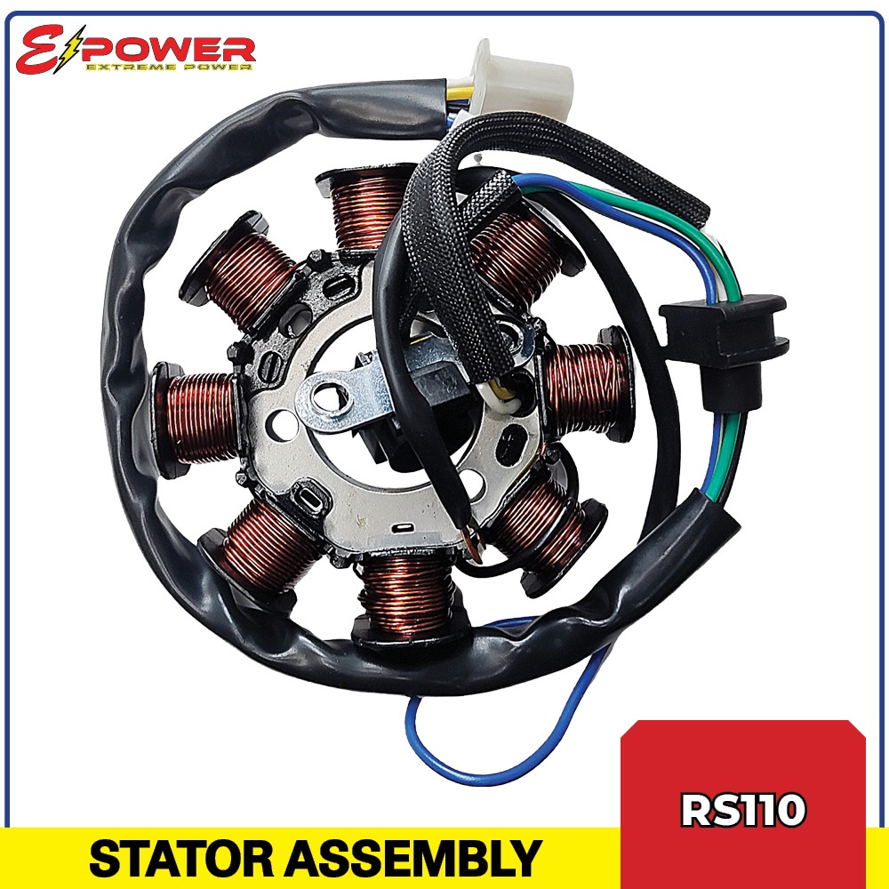 E-Power Magneto Stator Coil Assembly for Yamaha RS110 | Shopee Philippines