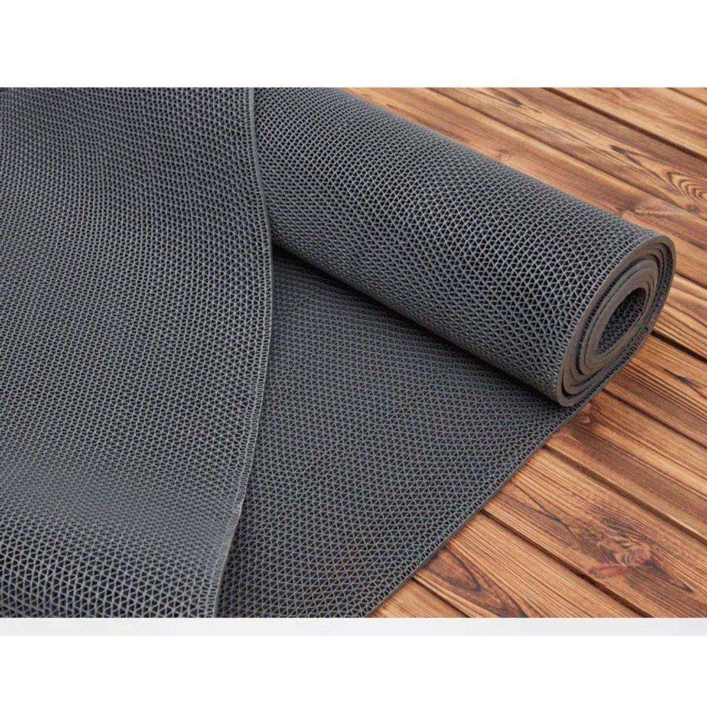 U HOME S Matting PVC Anti Slip Rubber Matting (0.9 Meter Wide X 1 Meter ...